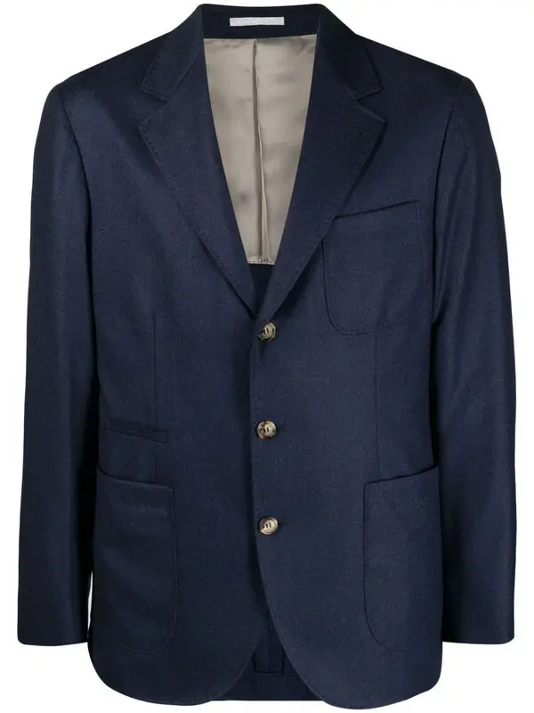 Brunello Cucinelli Virgin Wool Blazer
