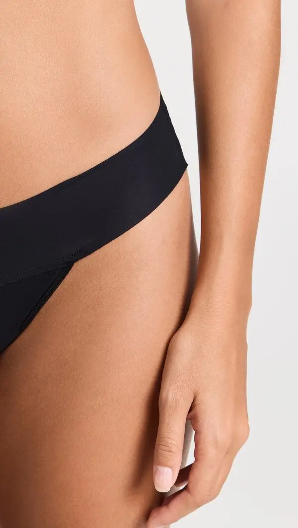 Hanky Panky Breathe Natural Rise 3 Pack - Black