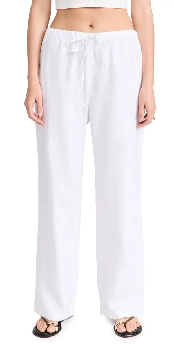 REFORMATION Olina Linen Pants