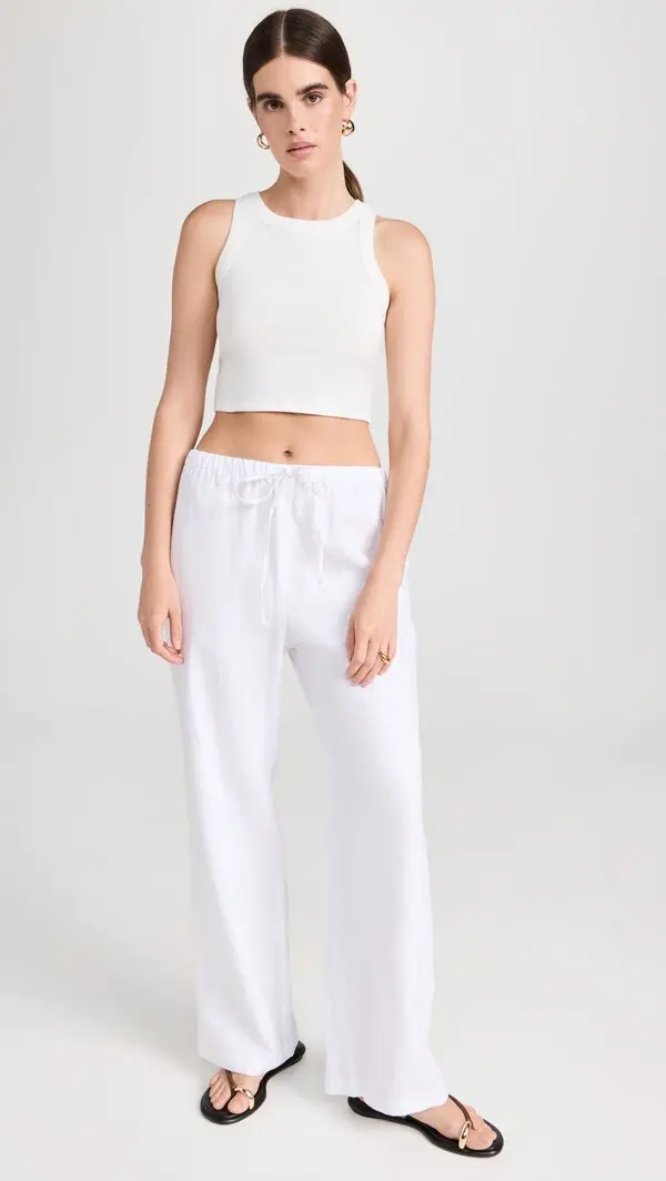 REFORMATION Olina Linen Pants