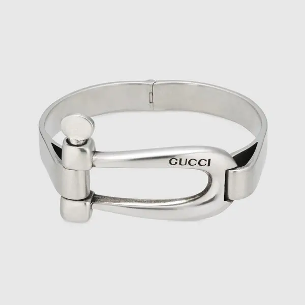 アクセサリーその他 GUCCI Stirrup bracelet Gucci Staffa charm bracelet in 925 sterling silver | GUCCI® US