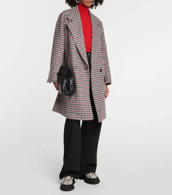 Dorothee Schumacher Vichy Wool-blend Coat
