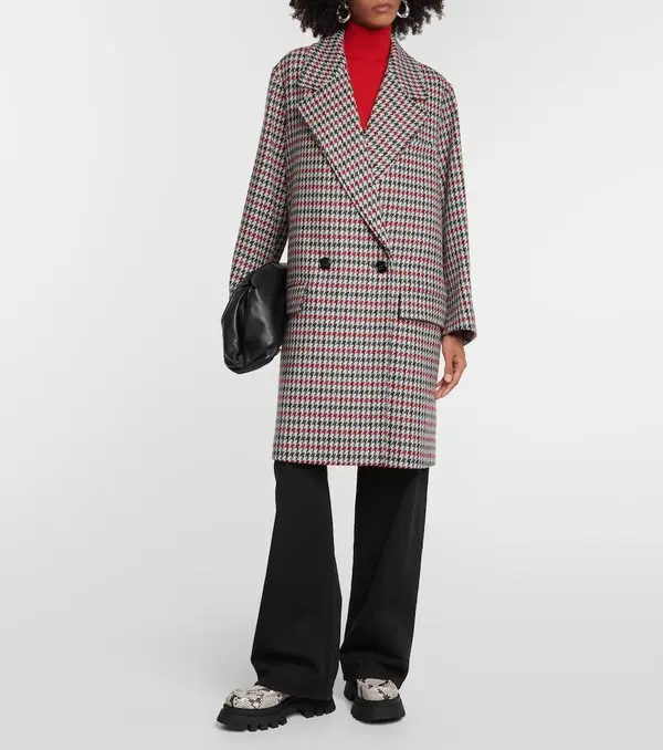 Dorothee Schumacher Vichy Wool-blend Coat