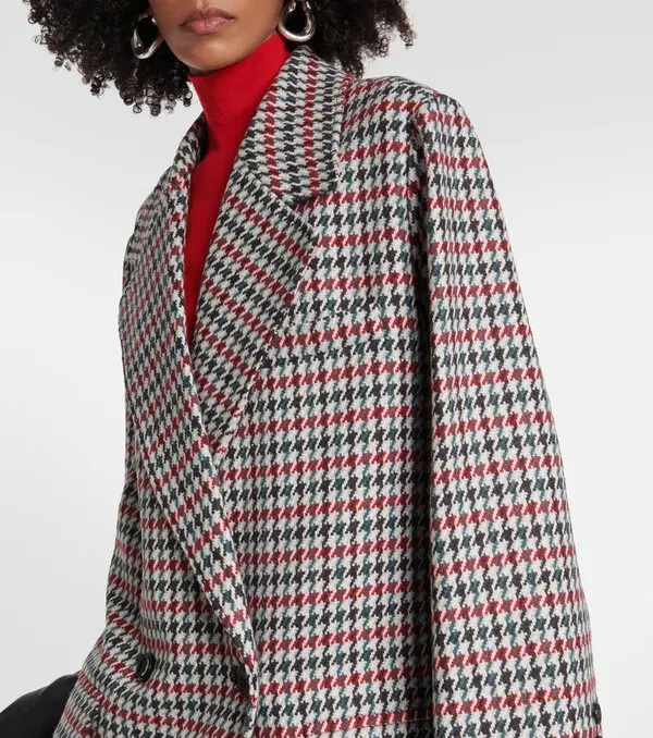 Dorothee Schumacher Vichy Wool-blend Coat