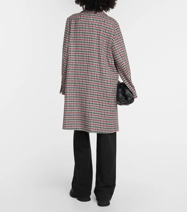 Dorothee Schumacher Vichy Wool-blend Coat