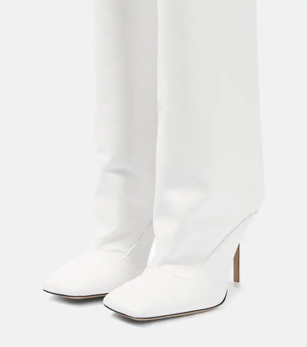 Attico Sienna Leather Knee-high Boots