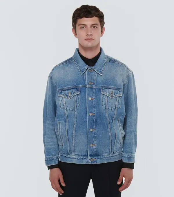 Saint Laurent Oversized Denim Jacket