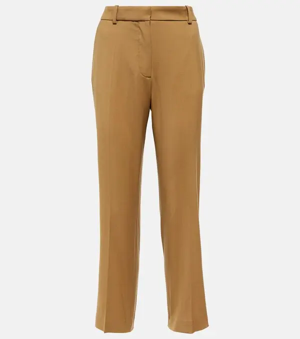 JOSEPH Eliston Straight Pants - Beige