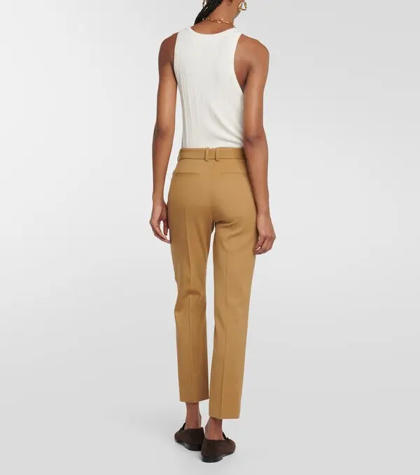 JOSEPH Eliston Straight Pants - Beige