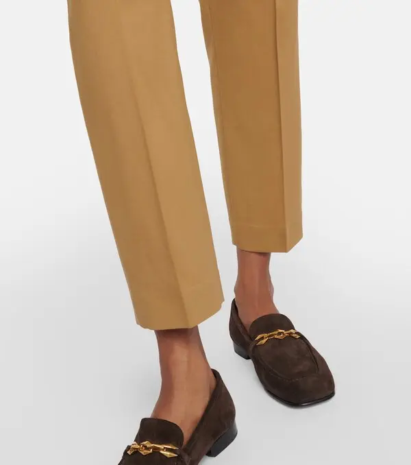 JOSEPH Eliston Straight Pants - Beige