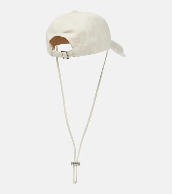 Jacquemus La Casquette Artichaut Baseball Cap - White