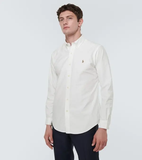 Polo Ralph Lauren Cotton Oxford Shirt - White