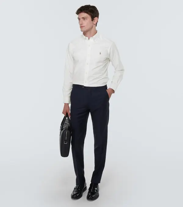 Polo Ralph Lauren Cotton Oxford Shirt - White
