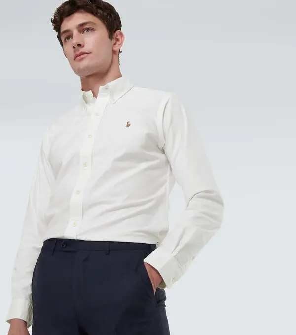 Polo Ralph Lauren Cotton Oxford Shirt - White