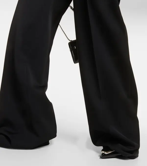 Saint Laurent High-rise Wide-leg Suit Trousers