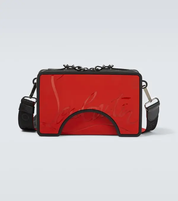 CHRISTIAN LOUBOUTIN Adolon Boxy Messenger Bag - Red