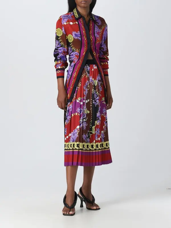 Versace Printed Viscose Shirt