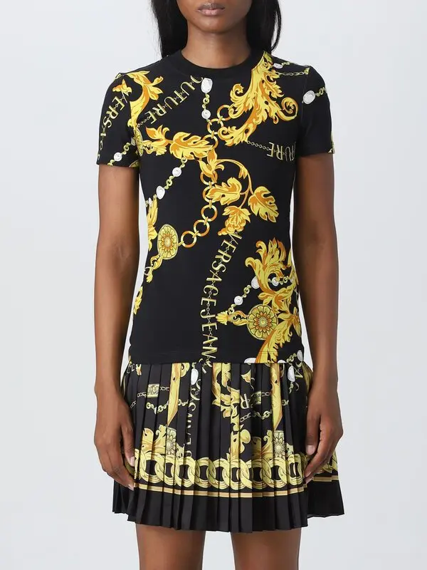 Versace Printed T-shirt - Black