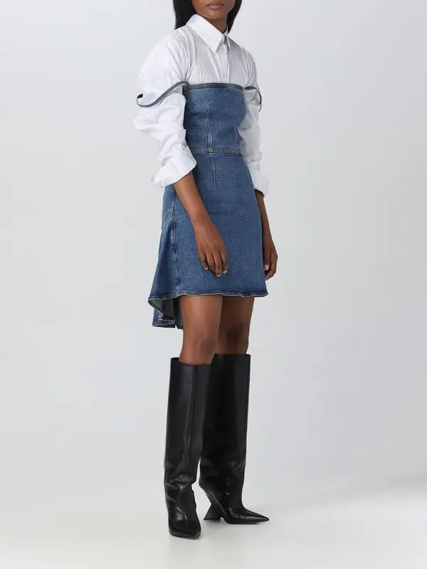 Alexander McQueen Denim Dress
