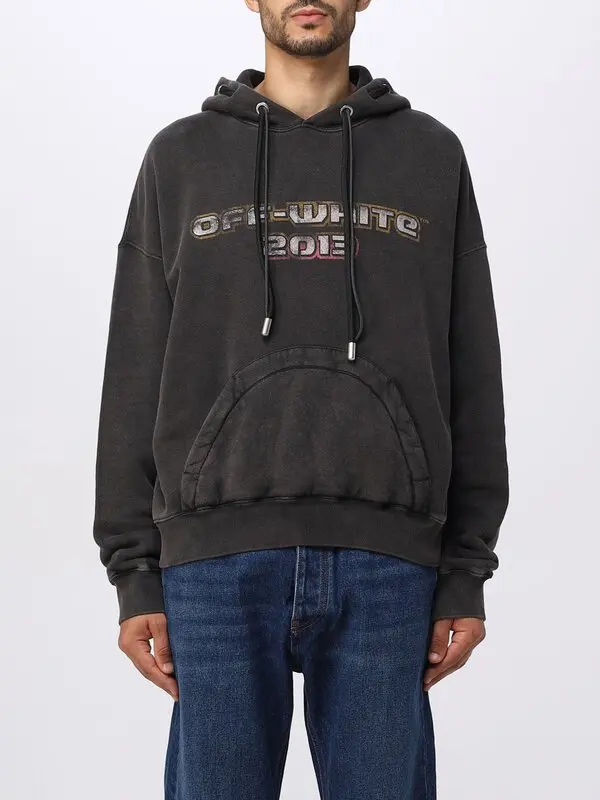 Off-White Digit Bacchus Cotton Sweatshirt