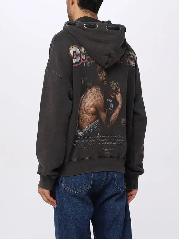 Off-White Digit Bacchus Cotton Sweatshirt