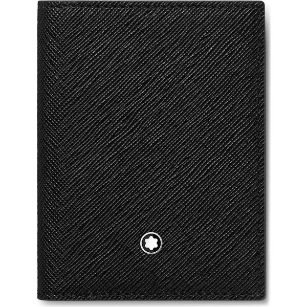 Montblanc Sartorial Leather Bifold Card Holder - Black