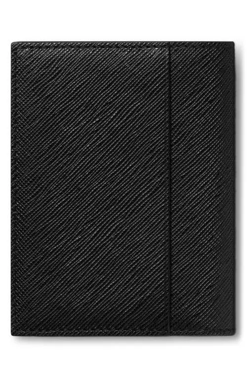 Montblanc Sartorial Leather Bifold Card Holder - Black