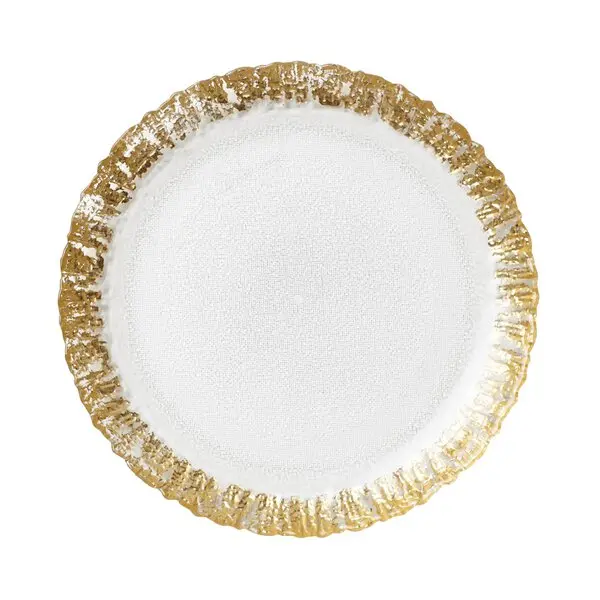 VIETRI Rufolo Glass Salad Plate