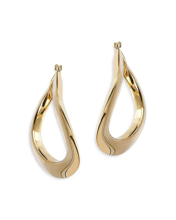 Bloomingdale'S 14k Yellow Hoop Earrings - Gold