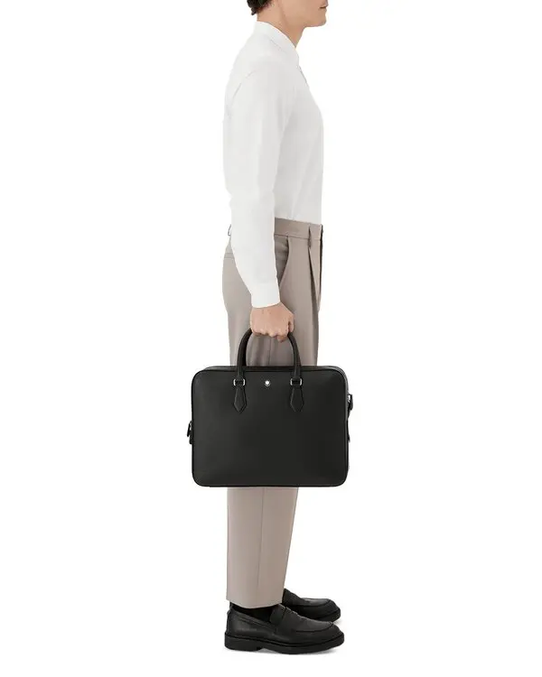 Montblanc Sartorial Leather Document Case - Black