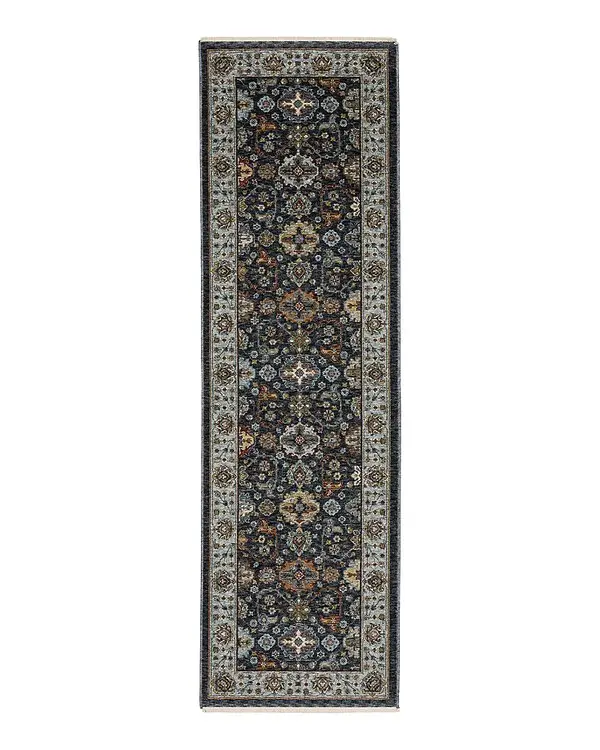ORIENTAL WEAVERS Aberdeen 561b1 Runner Area Rug, 2'3 X 7'6 - Blue