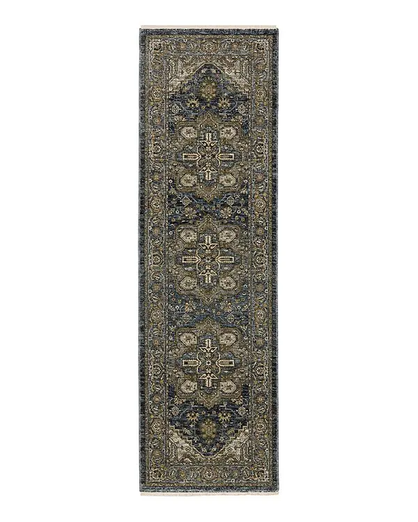 ORIENTAL WEAVERS Aberdeen 1144q Runner Area Rug, 2'3 X 7'6 - Blue