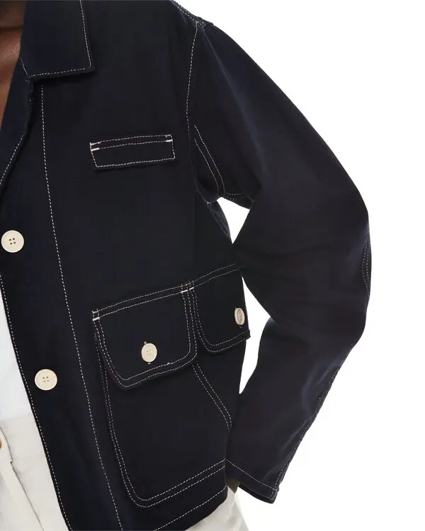 Whistles Cassie Cargo Pocket Jacket