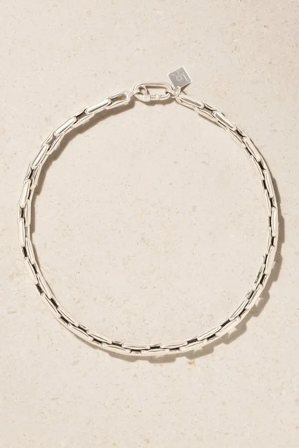 Lauren Rubinski 14-karat White Choker