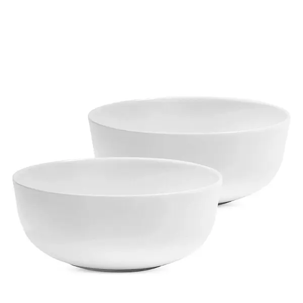 RICHARD BRENDON Large Dip Bowl, Set Of 2 - White
