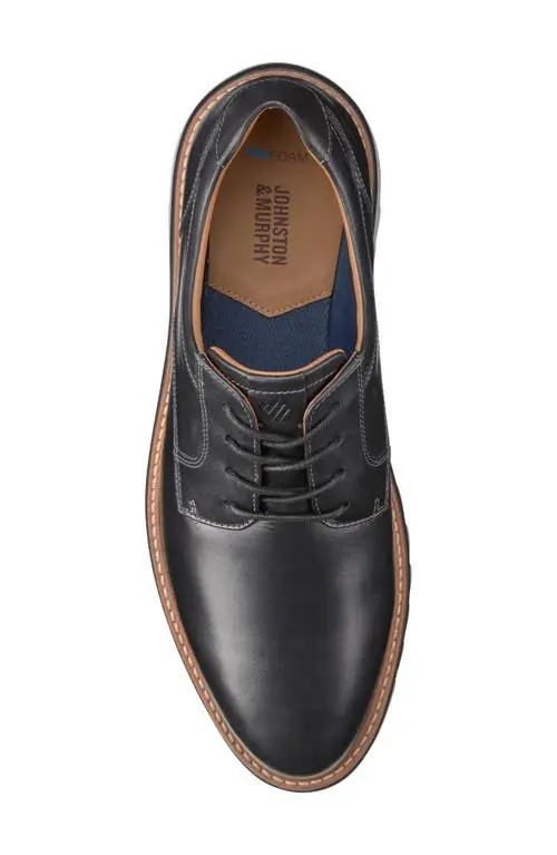 Johnston & Murphy Braydon Derby - Black Full Grain