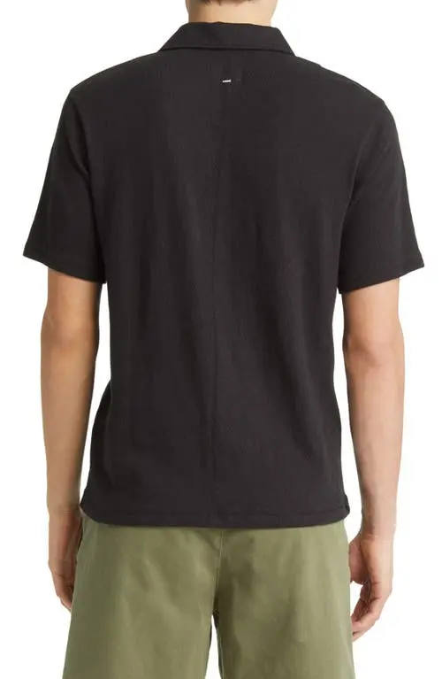 Rag & Bone Classic Flame Polo - Black