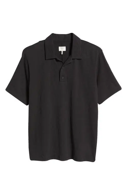 Rag & Bone Classic Flame Polo - Black