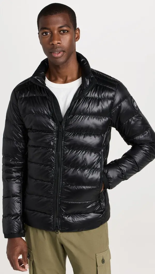 Canada Goose Label Crofton Jacket - Black - Noir