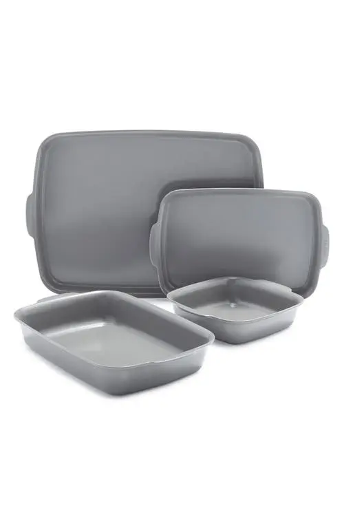 GREENPAN 4-piece Premiere Nonstick Ceramic Ovenware Set - Grey