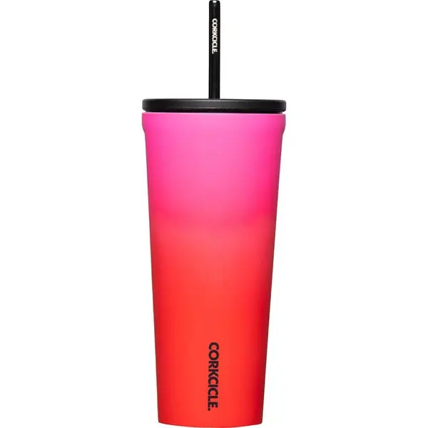 CORKCICLE 24-ounce Insulated Cup With Straw - Sangria