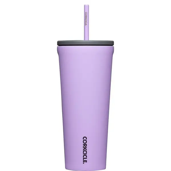 CORKCICLE 24-ounce Insulated Cup With Straw - Sun-soaked Lilac