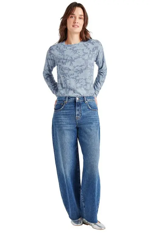 Splendid Cecelia Floral Long Sleeve Top