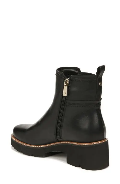 Naturalizer Darry Water Repellent Bootie Black Leather