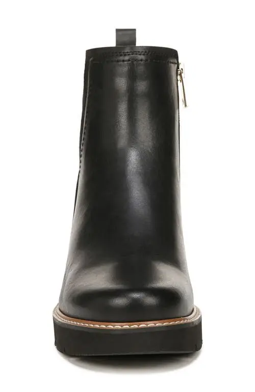 Naturalizer Darry Water Repellent Bootie - Black Leather