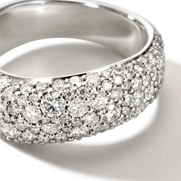 John Hardy Surf Diamond Ring