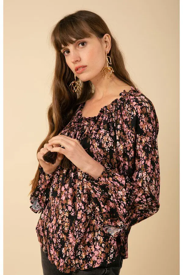 Hale Bob Livia Crepe Top