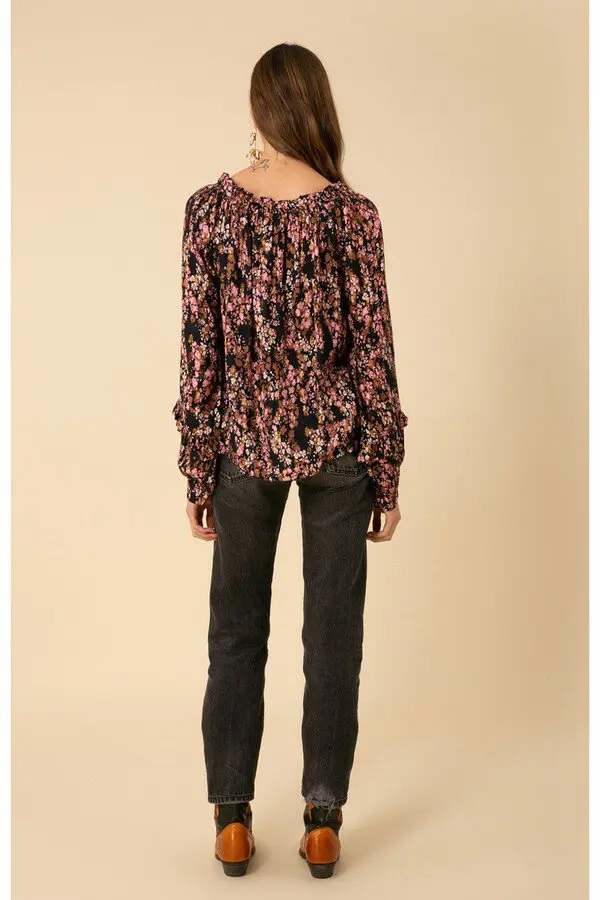 Hale Bob Livia Crepe Top