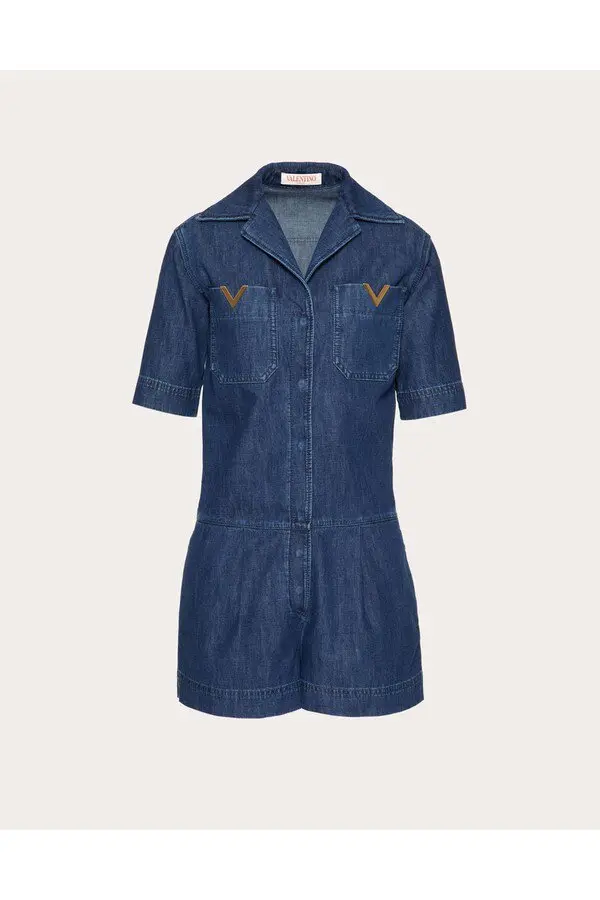 Valentino Garavani Chambray Jumpsuit