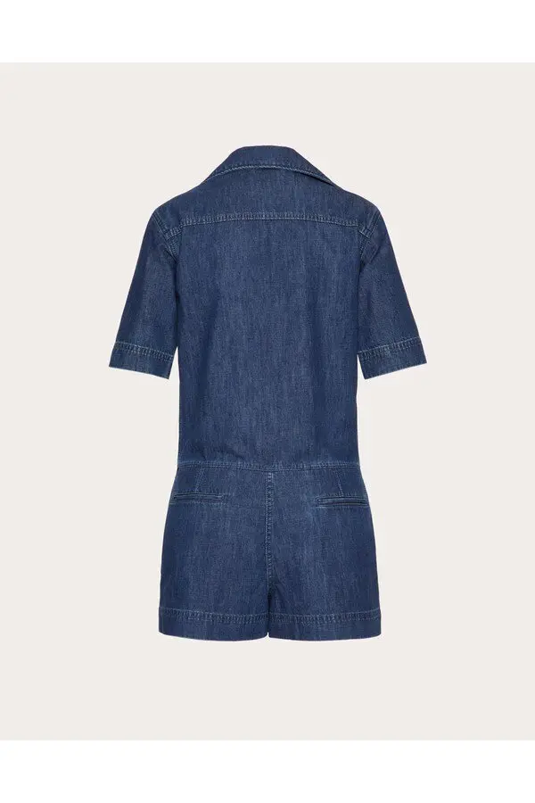 Valentino Garavani Chambray Jumpsuit